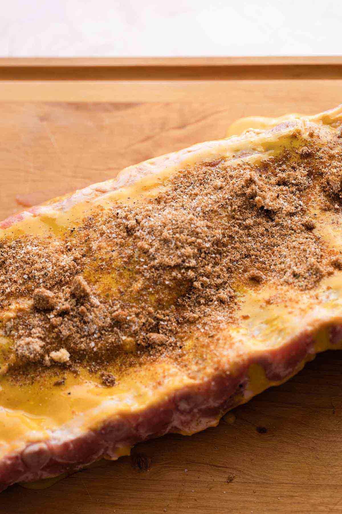 Dry Rub Smoked Ribs - Flash in the Pans